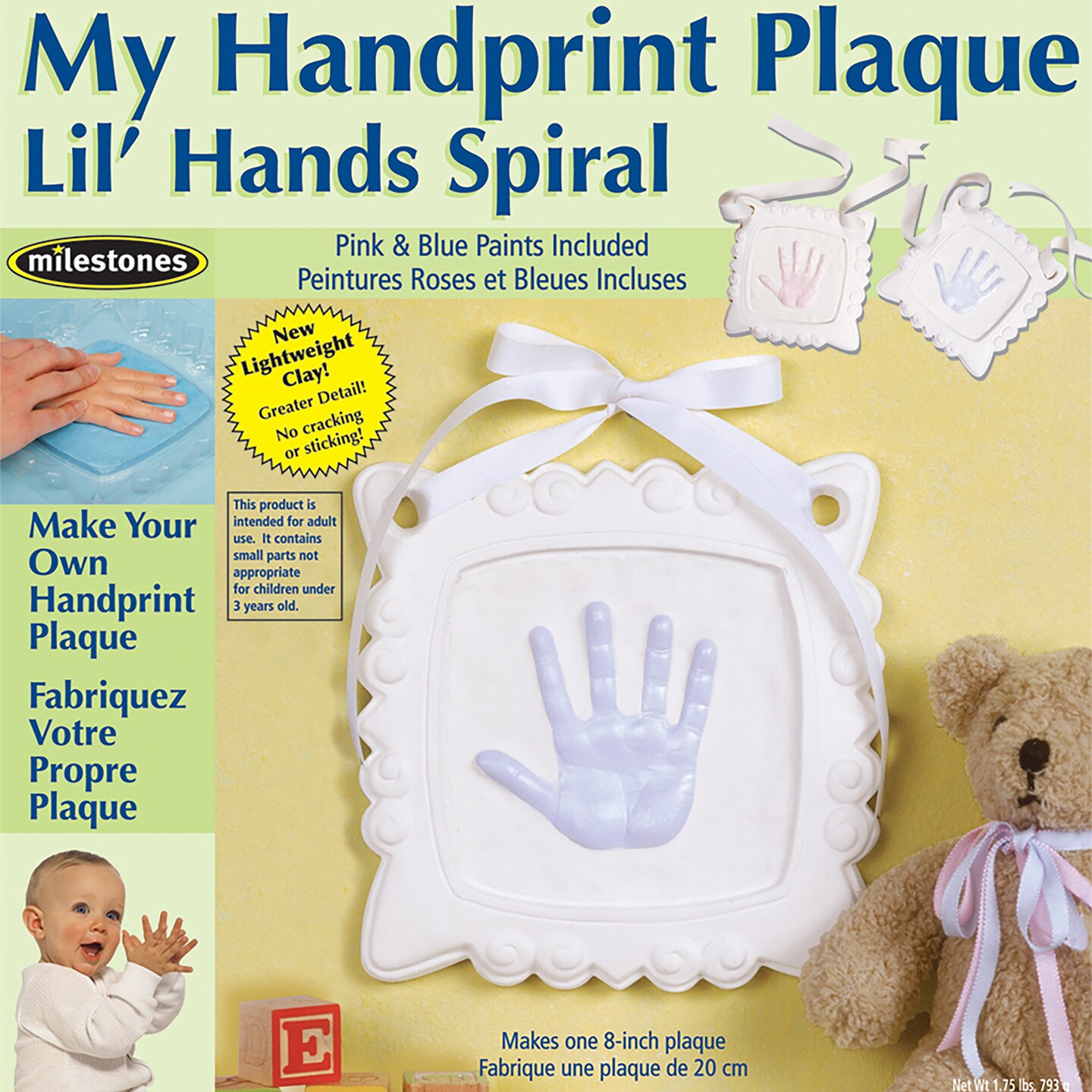 My Handprint Plaque -Lil' Hands Spiral | Michaels