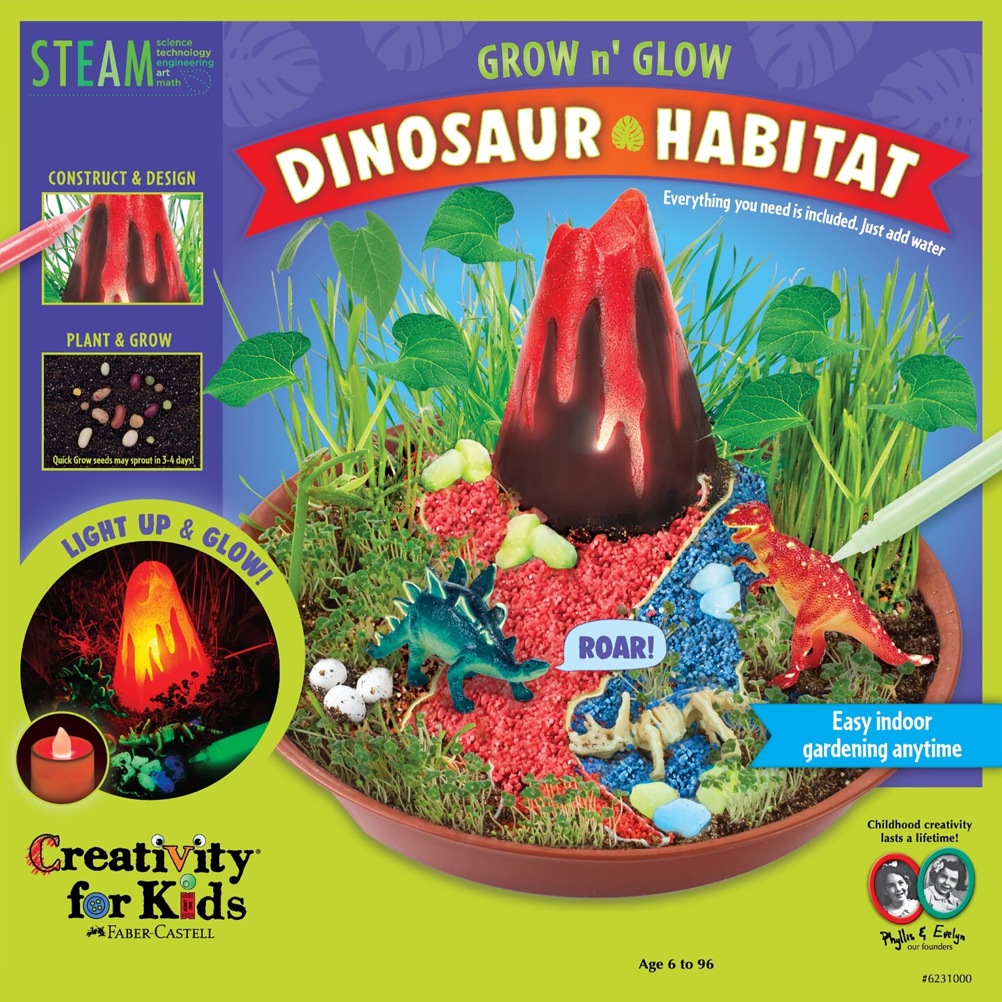 Glow And Grow Dinosaur Habitat | Michaels