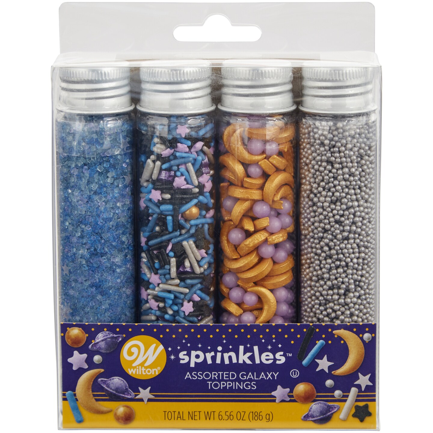 Wilton Sprinkles Set 4/Pkg-Galaxy, Planet And Star | Michaels