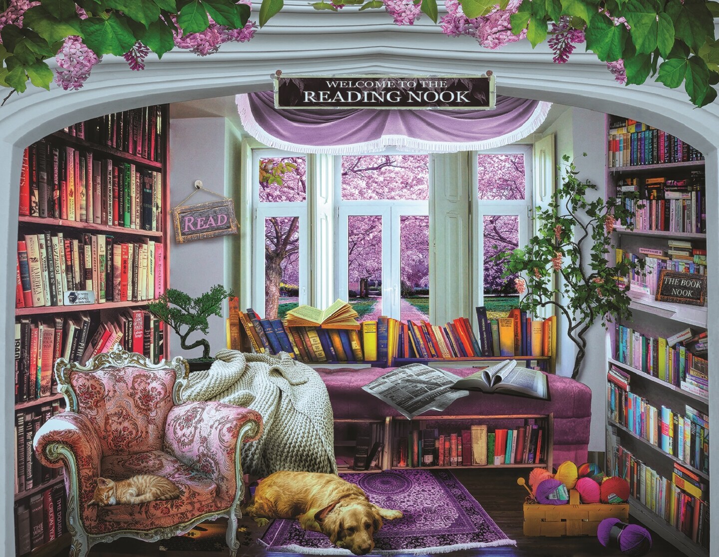 Sunsout Reading Nook 500 pc Large Pieces Jigsaw Puzzle 30138 | Michaels