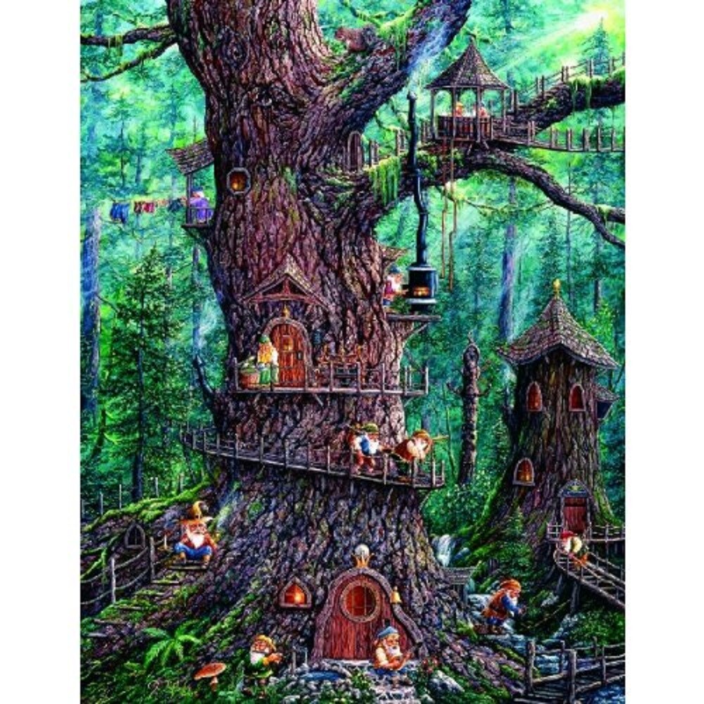 Sunsout Forest Gnomes 1000 pc Large Pieces Jigsaw Puzzle 36510 | Michaels