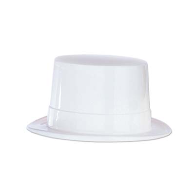 White Plastic Top Hat | Michaels