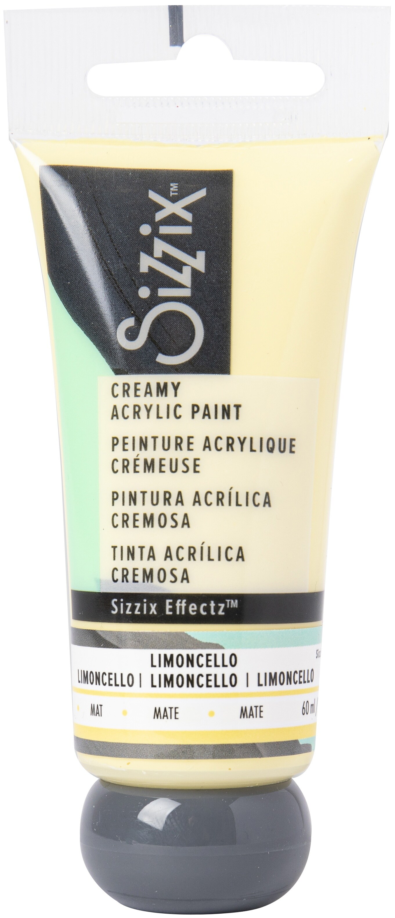 Sizzix Effectz Creamy Matte Acrylic Paint 60ml-Limoncello | Michaels