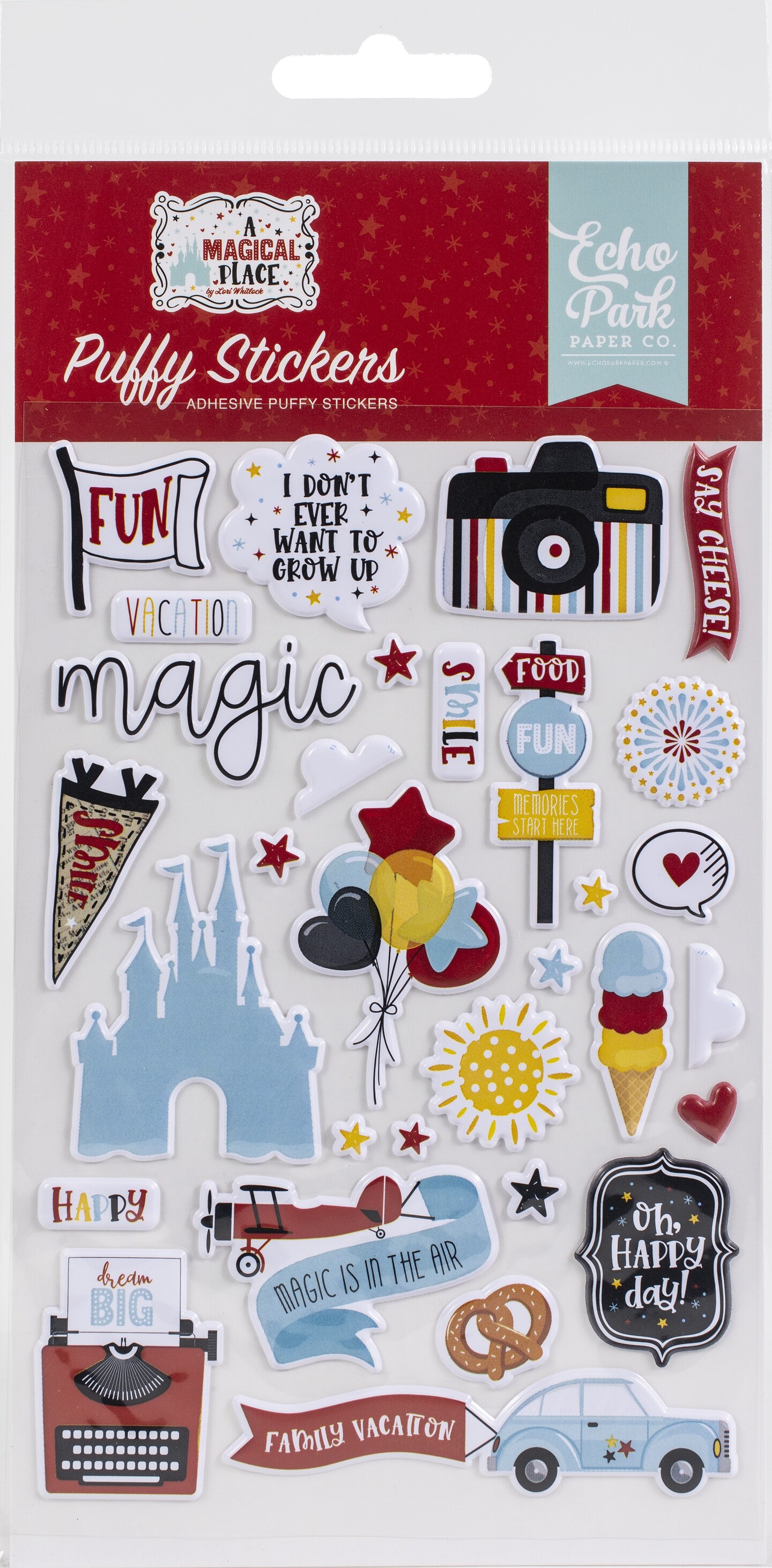 A Magical Place Puffy Stickers | Michaels