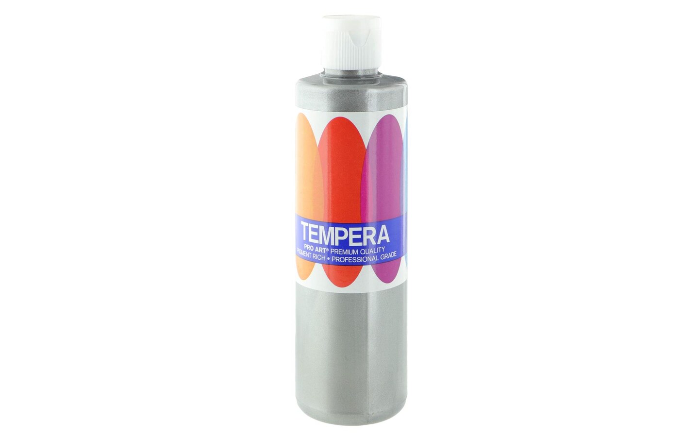 Pro Art Liquid Tempera Paint 8oz Metallic Silver | Michaels