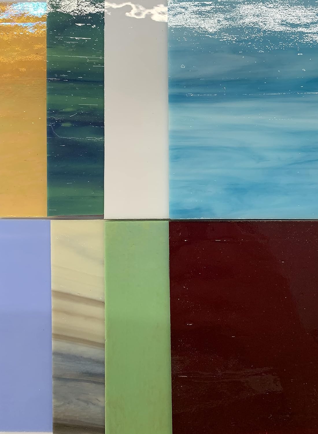 COE 96: 4" Square Mixed( deluxe assorted patterns, colors and ...