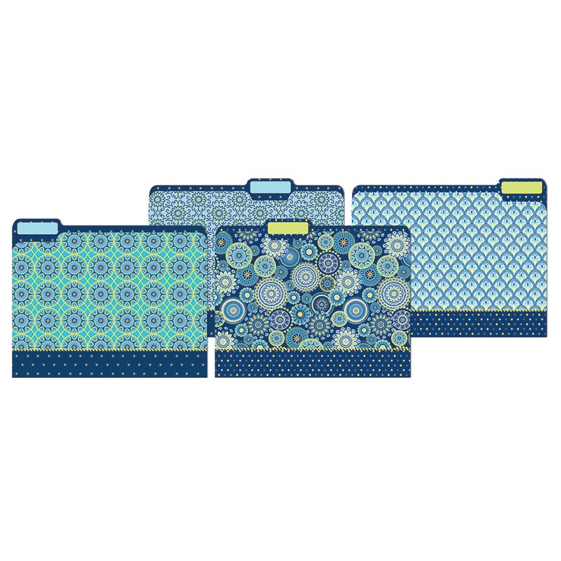 Blue Harmony File Folders, Pack of 4 | Michaels