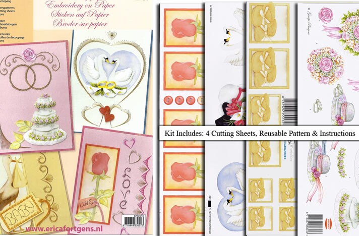 Embroidery & 3D Paper Kit-Special Occasions, Model: ES-EFO016 | Michaels