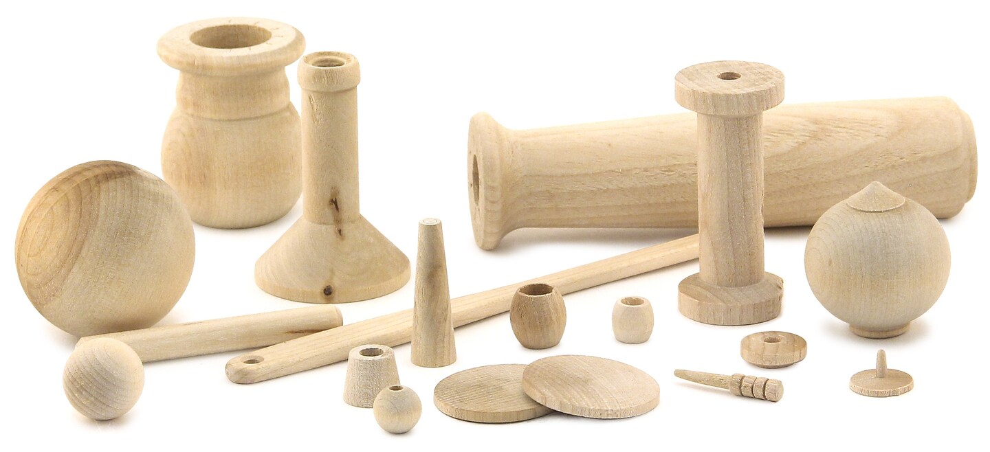Hygloss Wood Turnings Assortment-1lb | Michaels