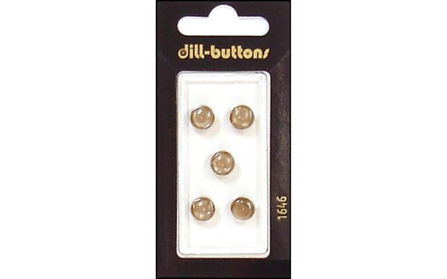 Dill Buttons 8mm 5pc Shank Beige | Michaels