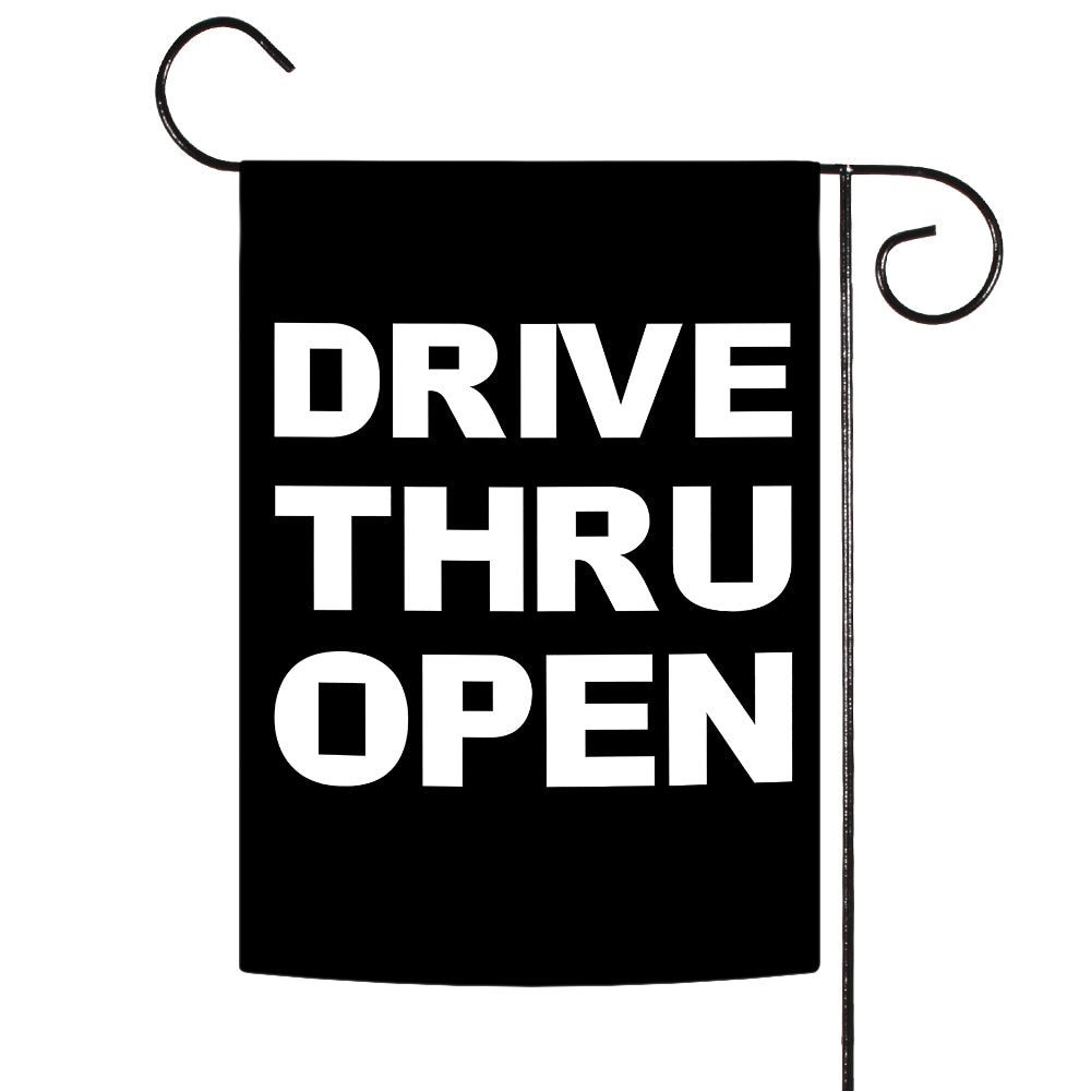 Drive Thru Open Decorative Open Flag | Michaels