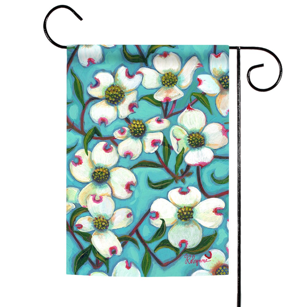 Dogwood Blooms Decorative Flower Flag, Size: 12 in x 18 in | Michaels