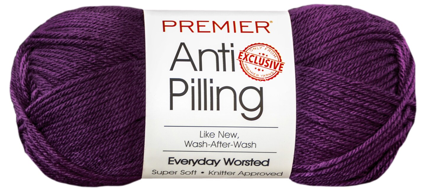 Premier Anti-Pilling Everyday Worsted Yarn-Aubergine | Michaels