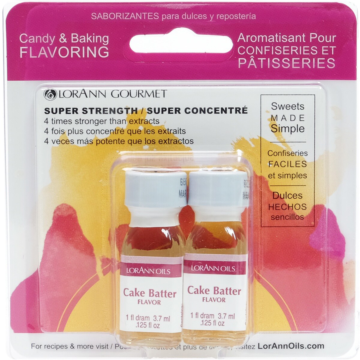 LorAnn Candy & Baking Flavoring .125oz 2/Pkg | Michaels