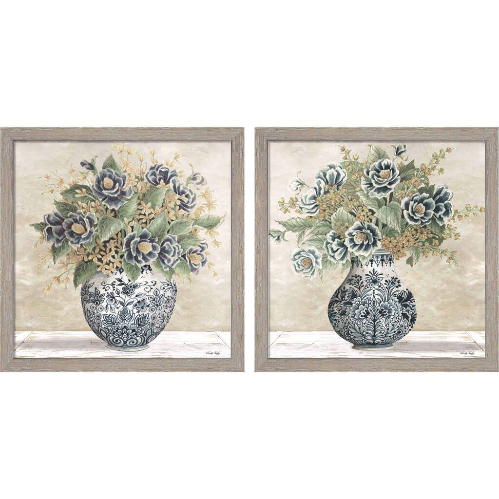 Feeling Blue By Cindy Jacobs 14 X 14 Framed Wall Art Set Of 2 Michaels