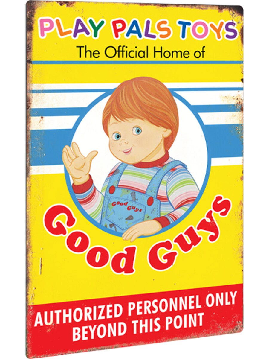 Child's Play 2 Chucky Good Guys Play Pals Metal Sign Decoration | Michaels