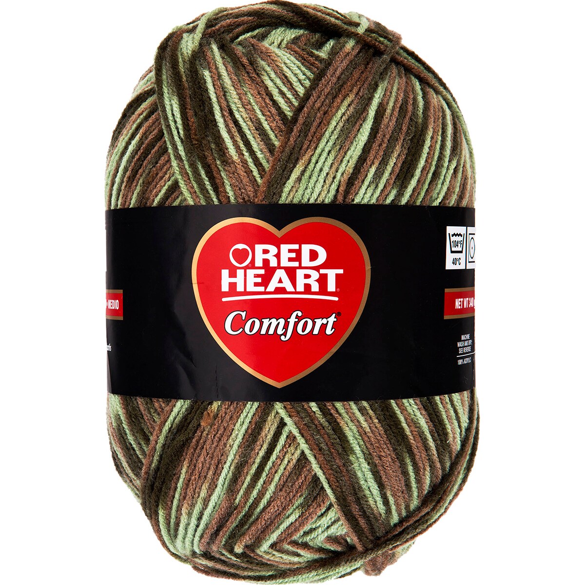 Red Heart Comfort Yarn-Light Camo Print | Michaels