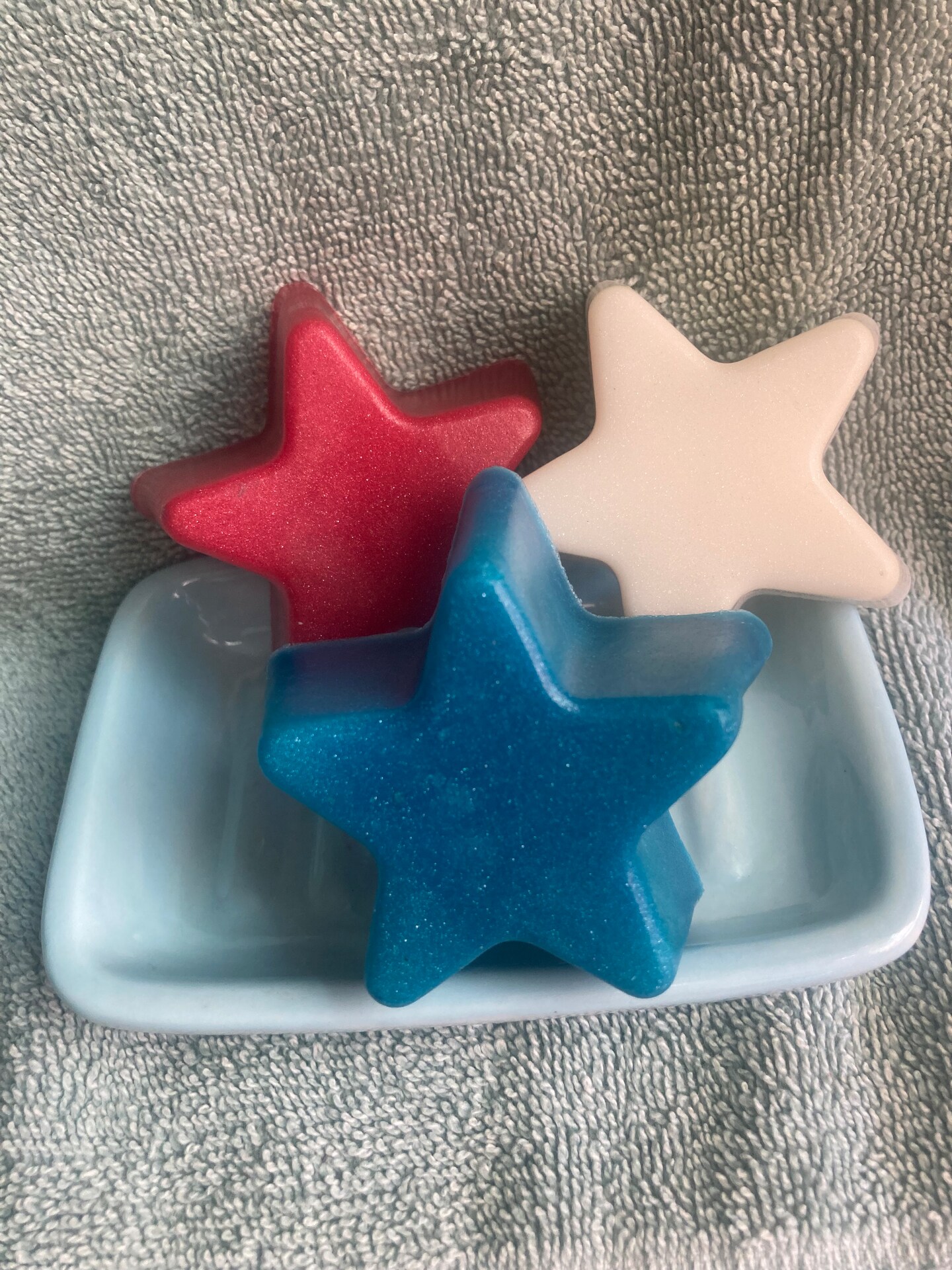 Patriotic Star Soaps - Red White and Blue Stars | MakerPlace by Michaels