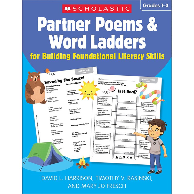 Partner Poems & Word Ladders for Building Foundational Literacy Skills ...