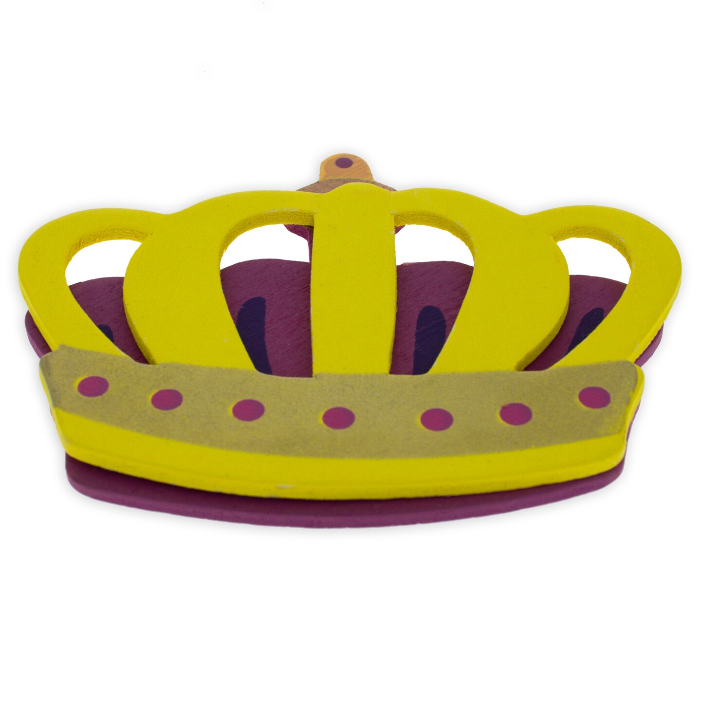 Painted Wooden Crown Cutout DIY Craft 3.7 Inches | Michaels