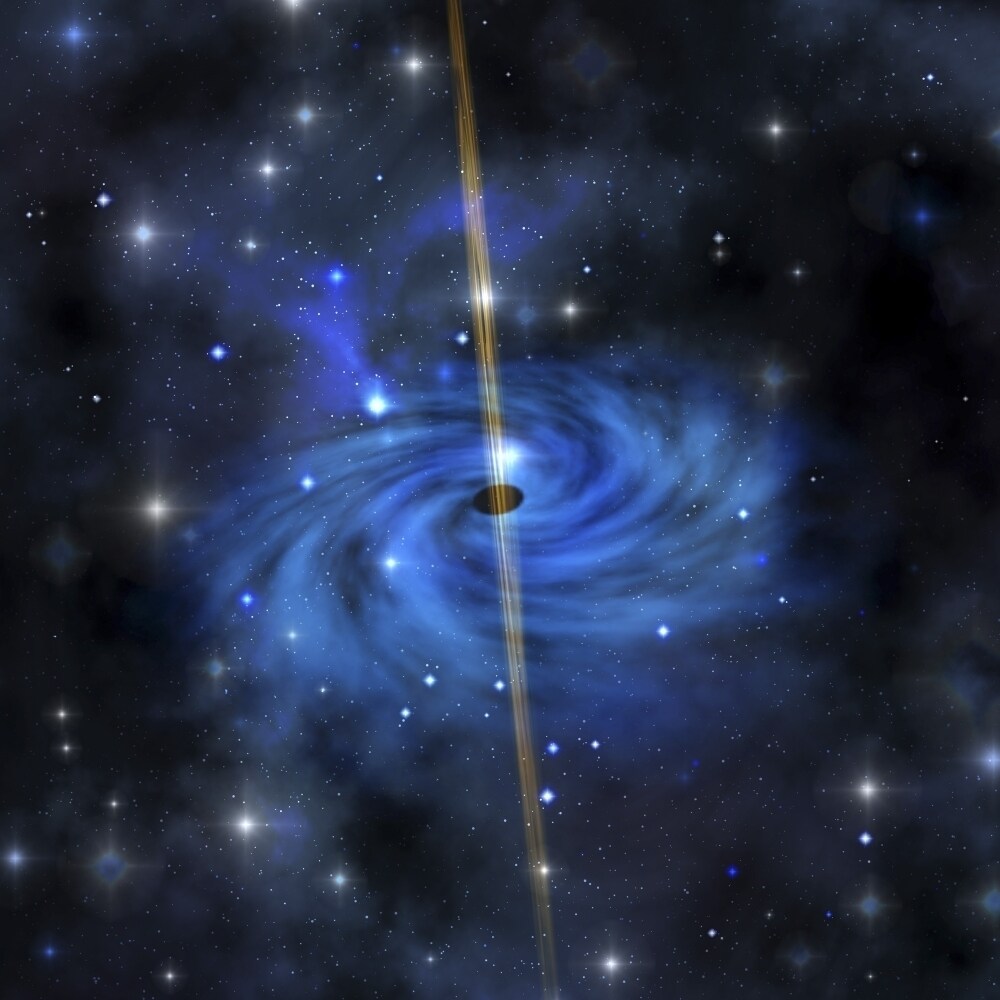 A Dense Star Cluster Forms This Galaxy Out In Space Poster Print | Michaels