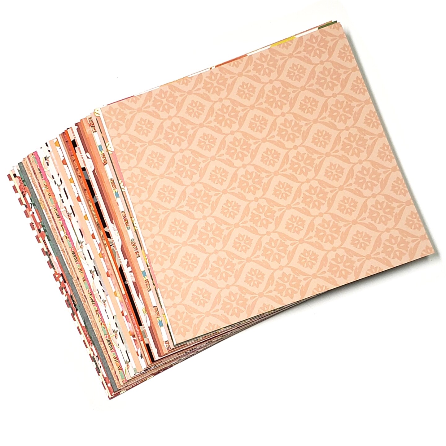 6” X 6” Shades of Orange Scrapbook Paper - Includes 30 Sheets ...