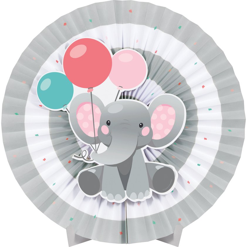 Enchanting Elephants Girl Centerpiece Decoration | Michaels
