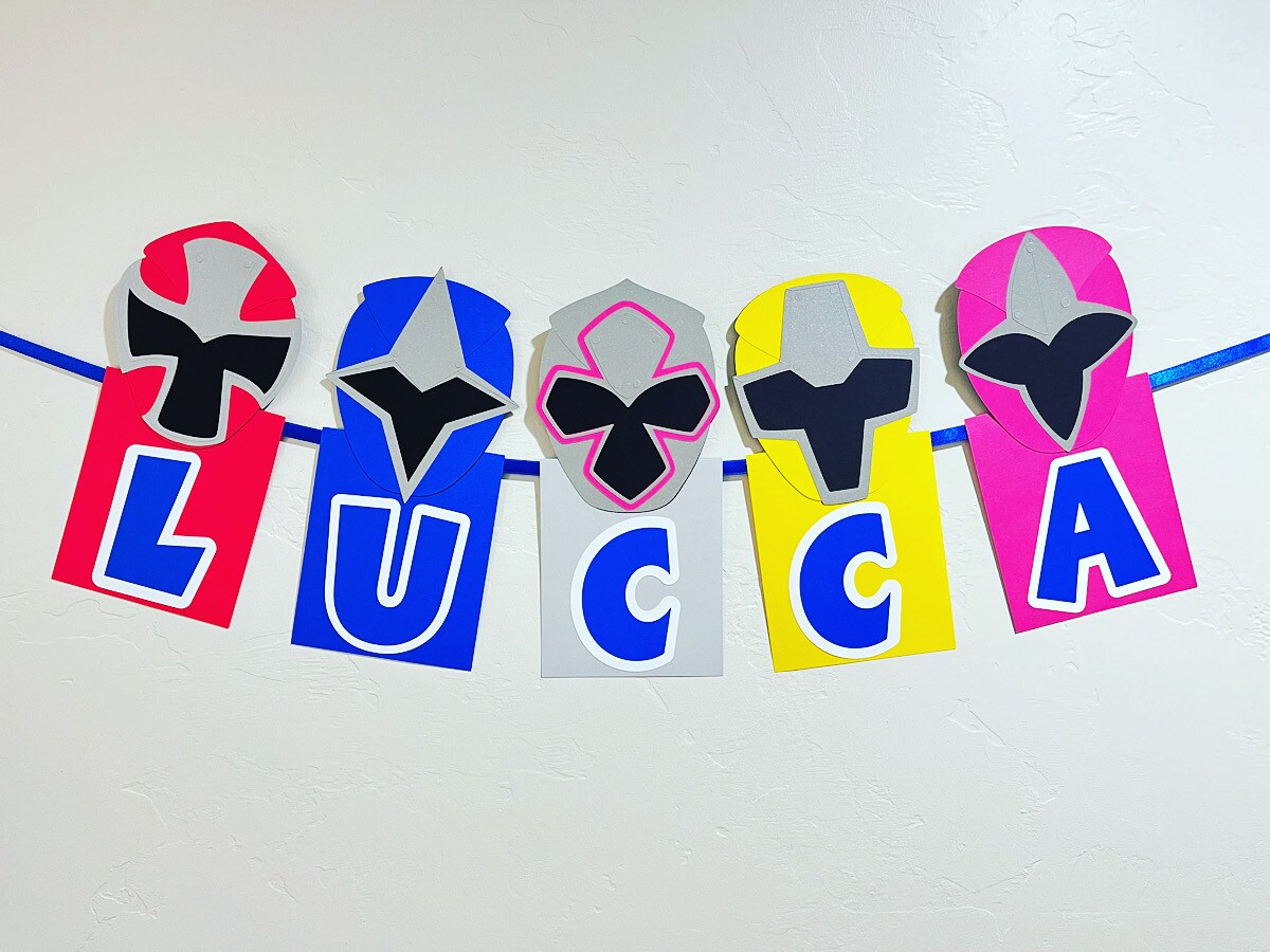 Power Ranger Ninja Steel Inspired Birthday Banner | Party Décor | Michaels