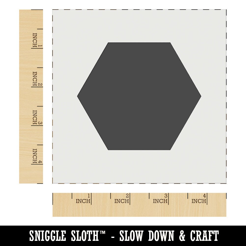 Polygon Solid Wall Cookie DIY Craft Reusable Stencil | Michaels