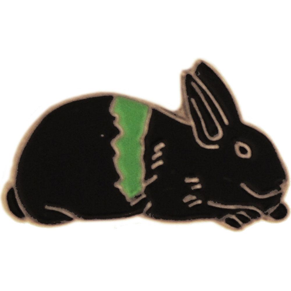 New Zealand Black Rabbit Pin 1" | Michaels