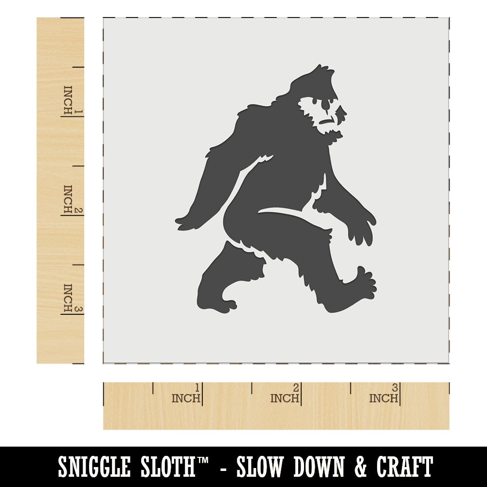 Bigfoot Sasquatch Mythical Creature Cryptid Walking Wall Cookie DIY ...