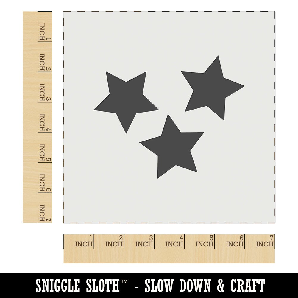 Star Scatter Wall Cookie DIY Craft Reusable Stencil | Michaels