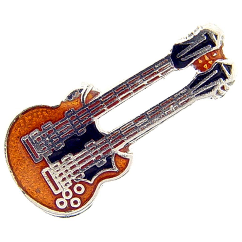 Double neck Guitar Pin 1" | Michaels