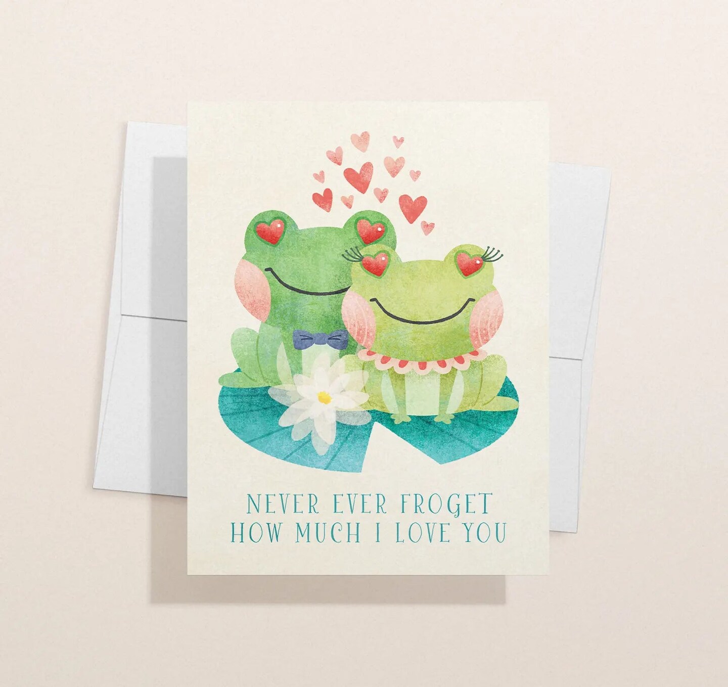 Never Froget | Love & Friendship Card | Available as Single Greeting ...