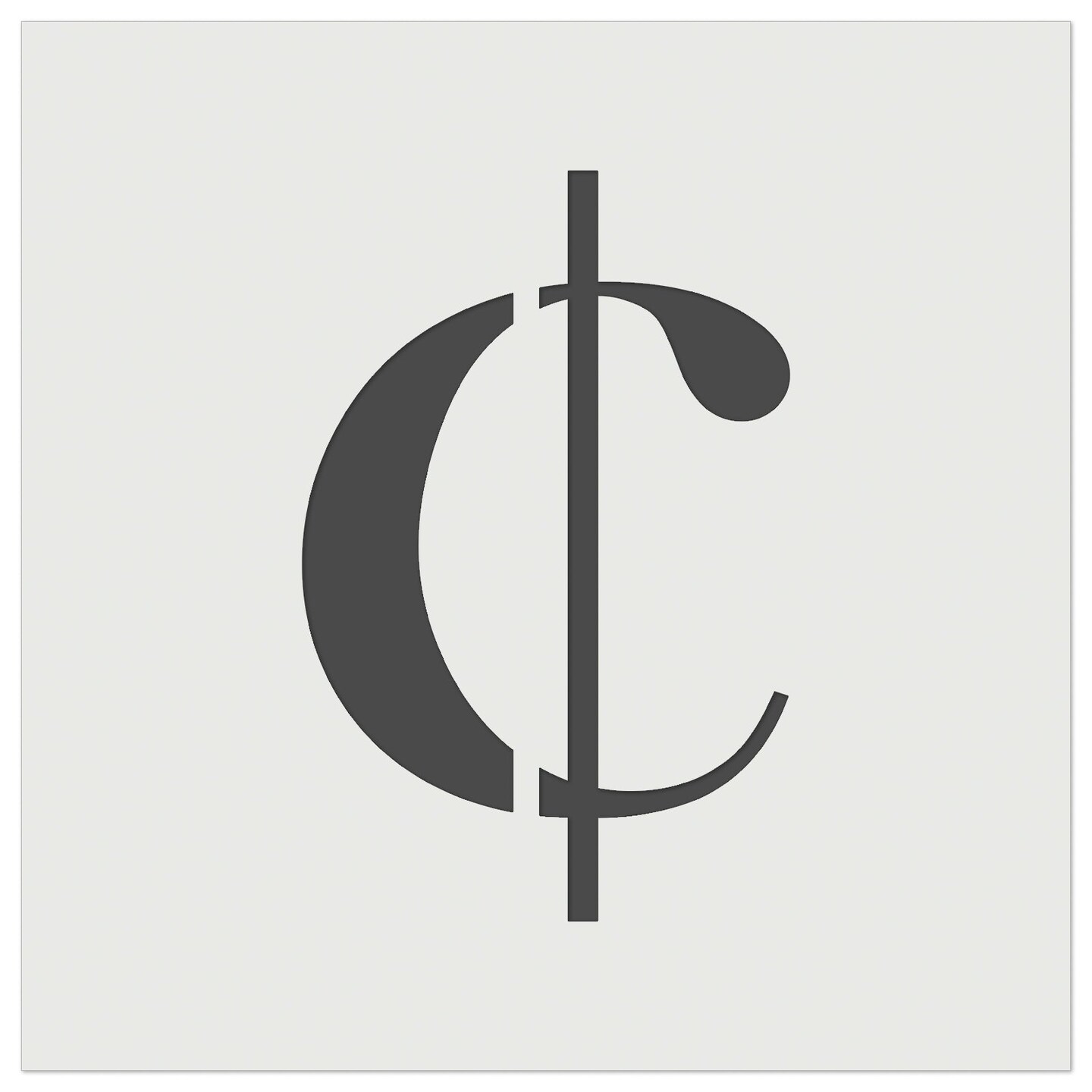 Cents Symbol Wall Cookie DIY Craft Reusable Stencil | Michaels