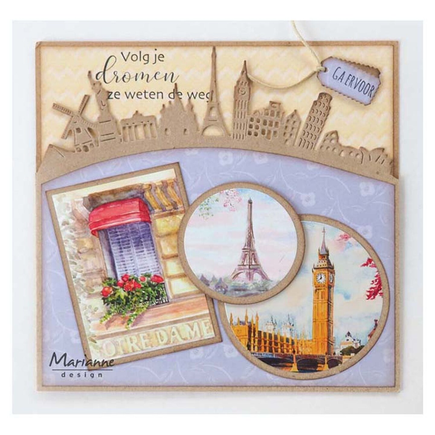 Marianne Design Craftables Around the World Border | Michaels