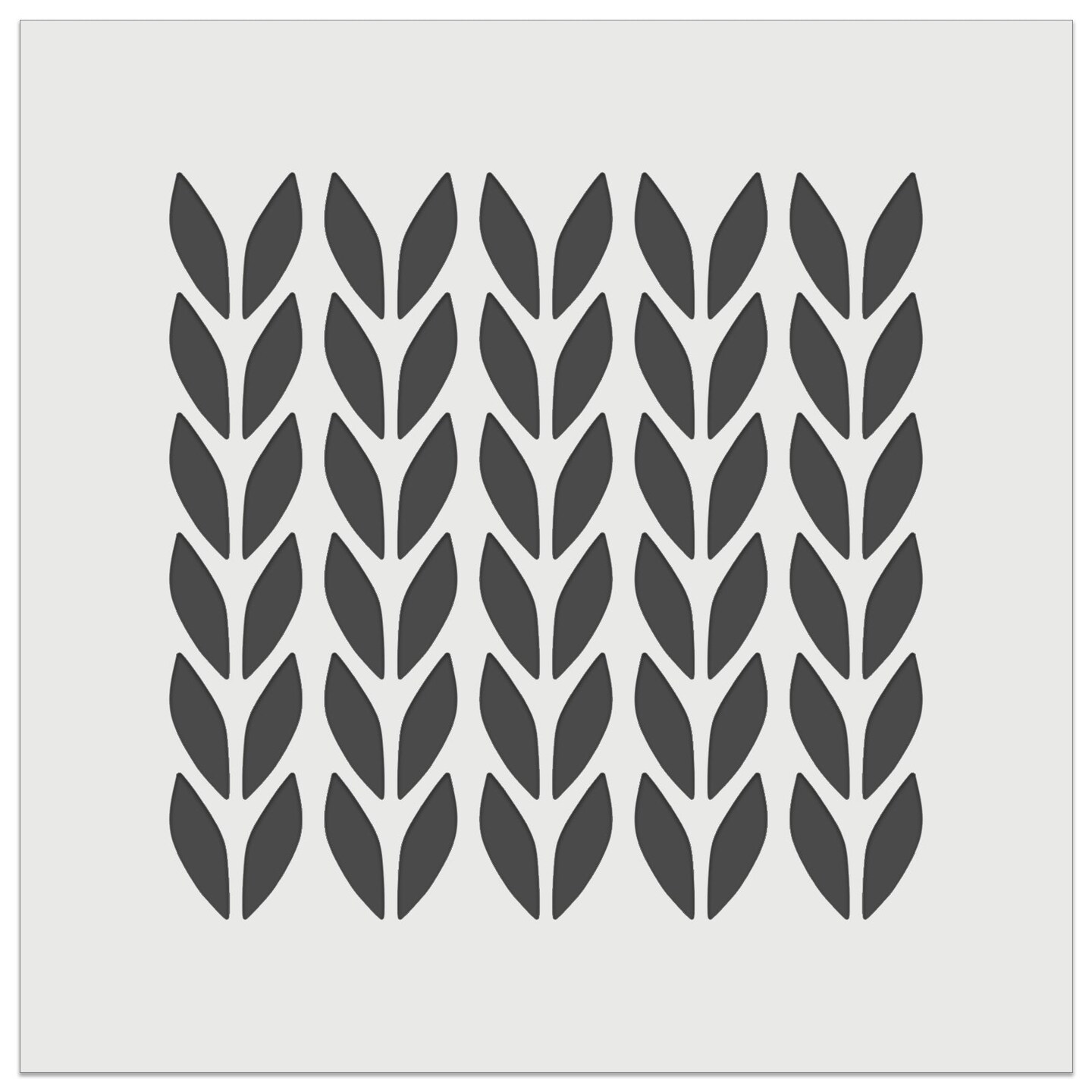 Knit Stitch Pattern Wall Cookie DIY Craft Reusable Stencil | Michaels