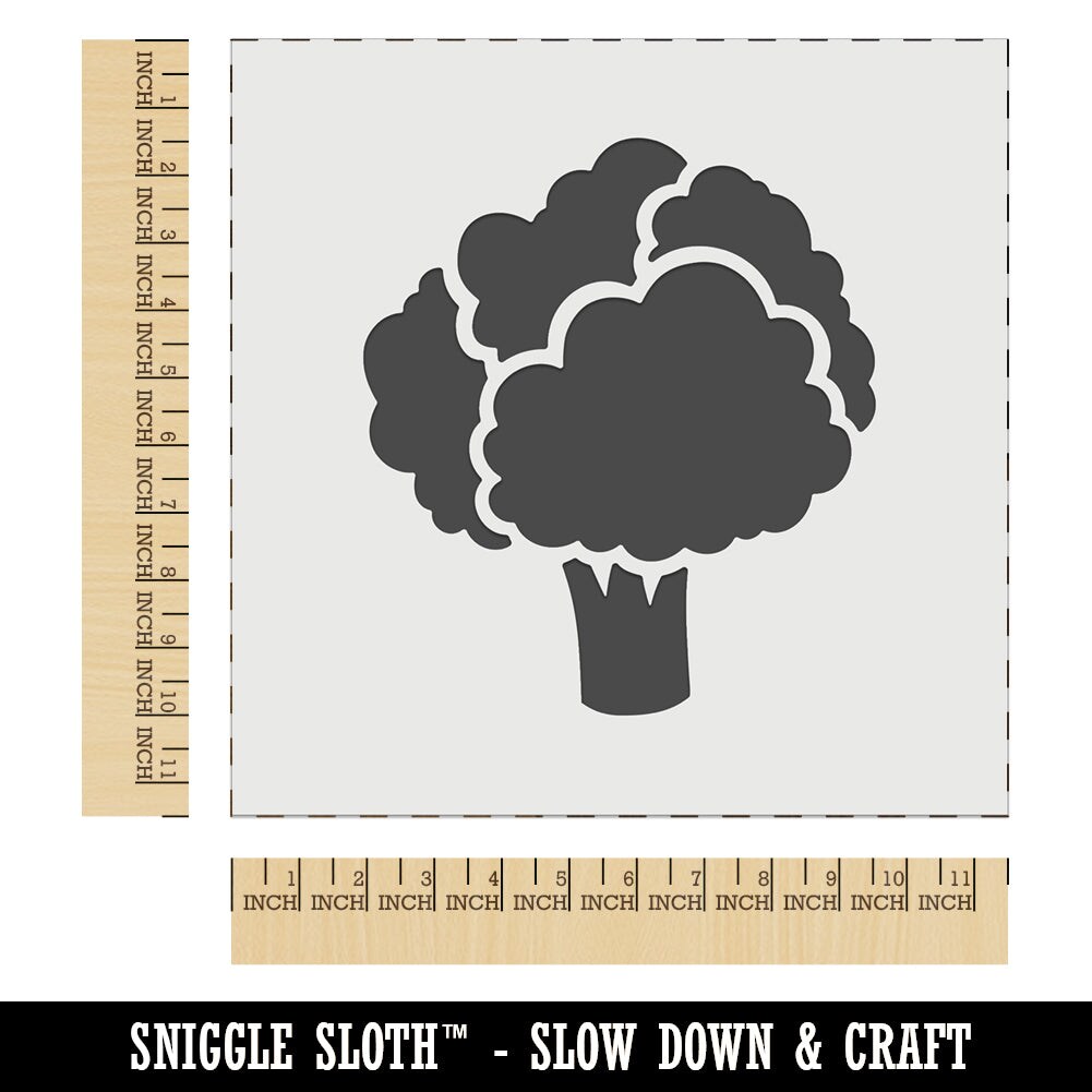 Broccoli Garden Vegetable Wall Cookie DIY Craft Reusable Stencil | Michaels