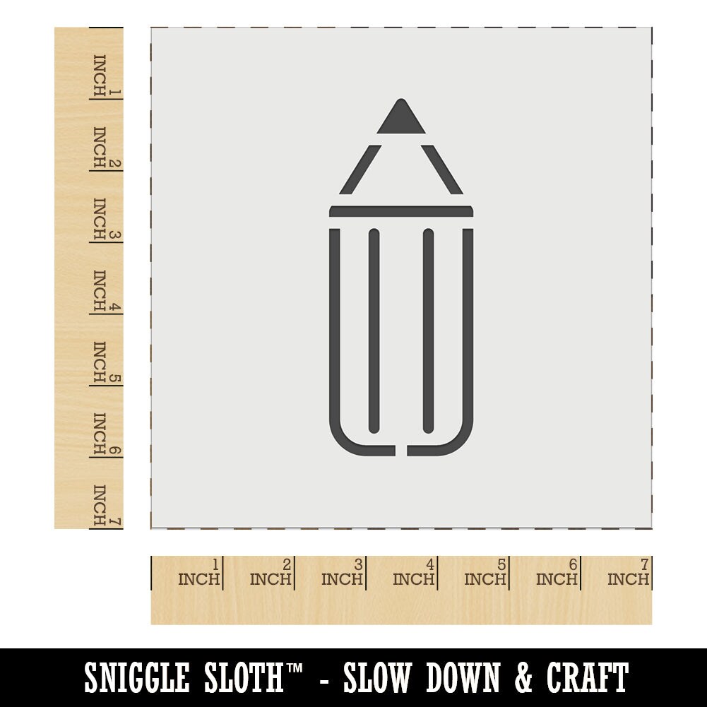 Stubby Pencil Wall Cookie DIY Craft Reusable Stencil | Michaels