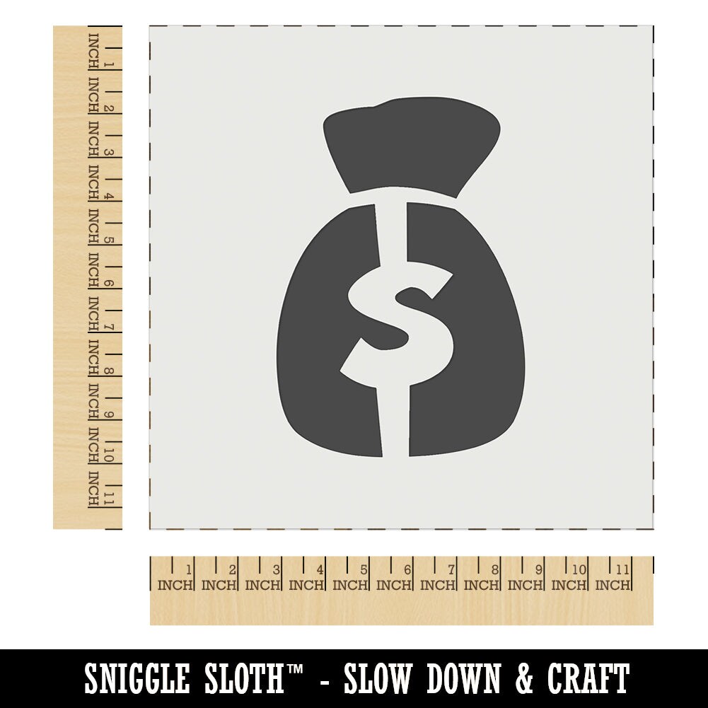 Bag of Money Wall Cookie DIY Craft Reusable Stencil | Michaels