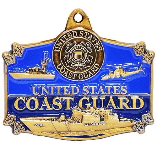 United States Coast Guard Enamel Keychain | Michaels