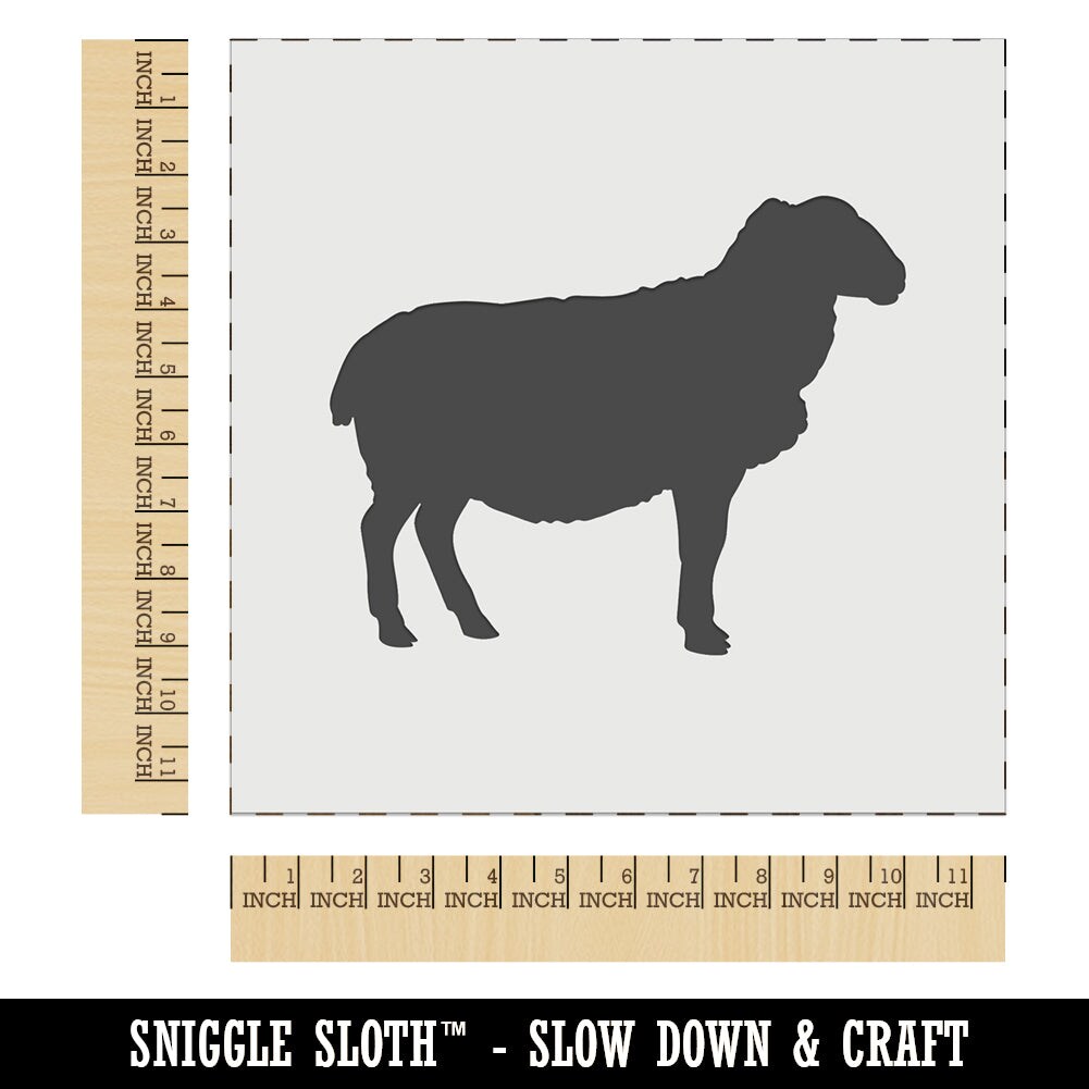 Solid Sheep Farm Animal Wall Cookie DIY Craft Reusable Stencil | Michaels