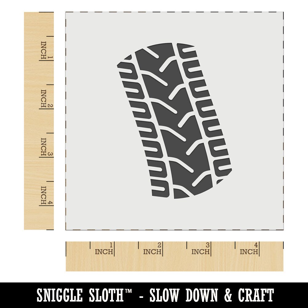 Tire Tread Track Wall Cookie DIY Craft Reusable Stencil | Michaels