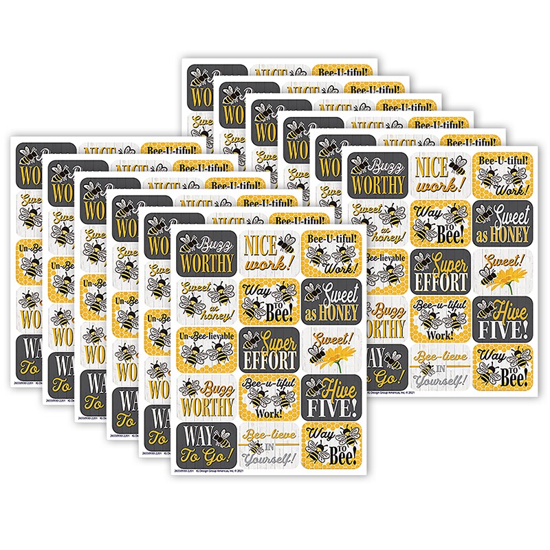 The Hive Success Stickers, 120 Per Pack, 12 Packs | Michaels