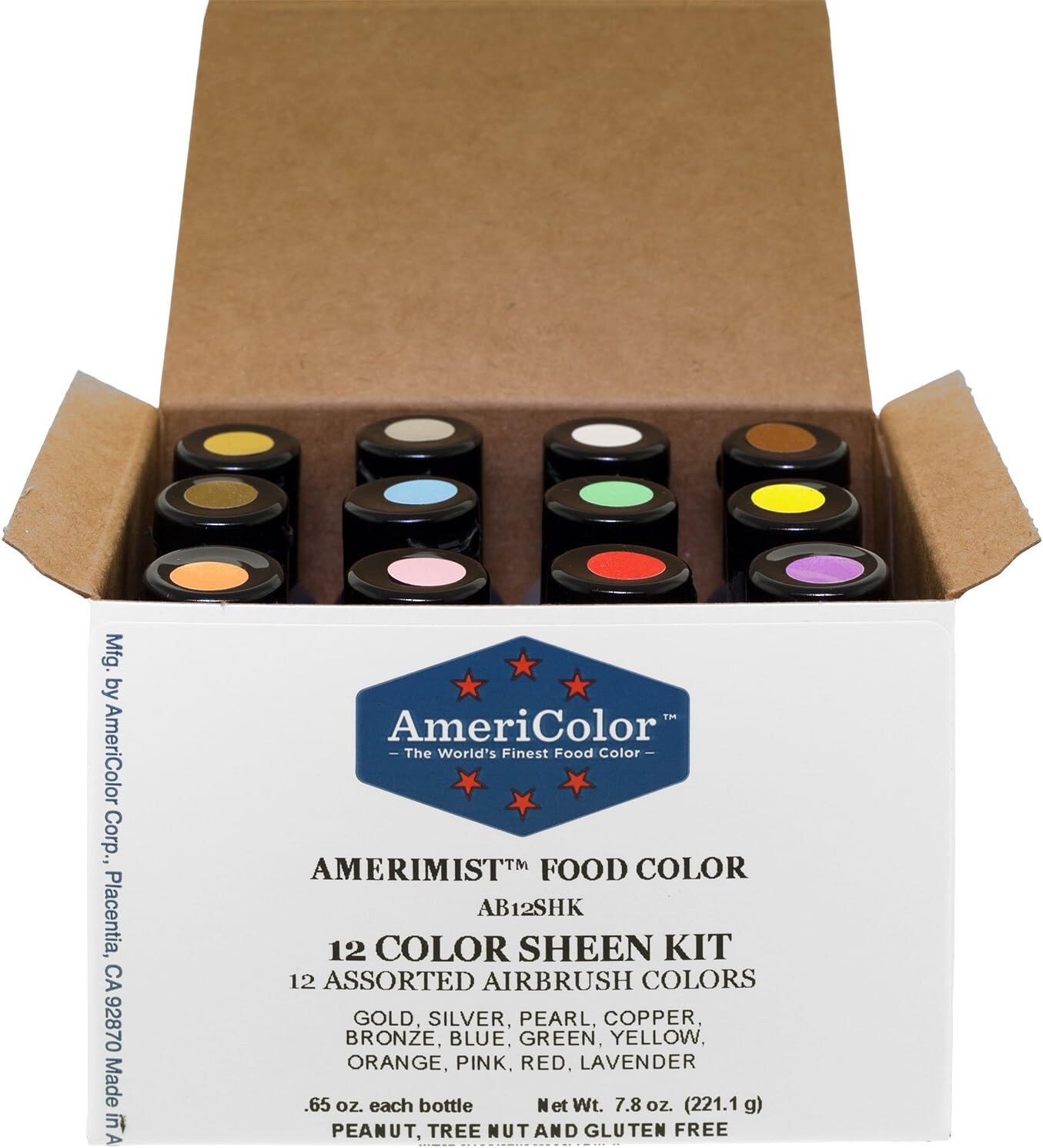AmeriColor AmeriMist Color Sheen Air Bursh 4.5oz (select your color ...