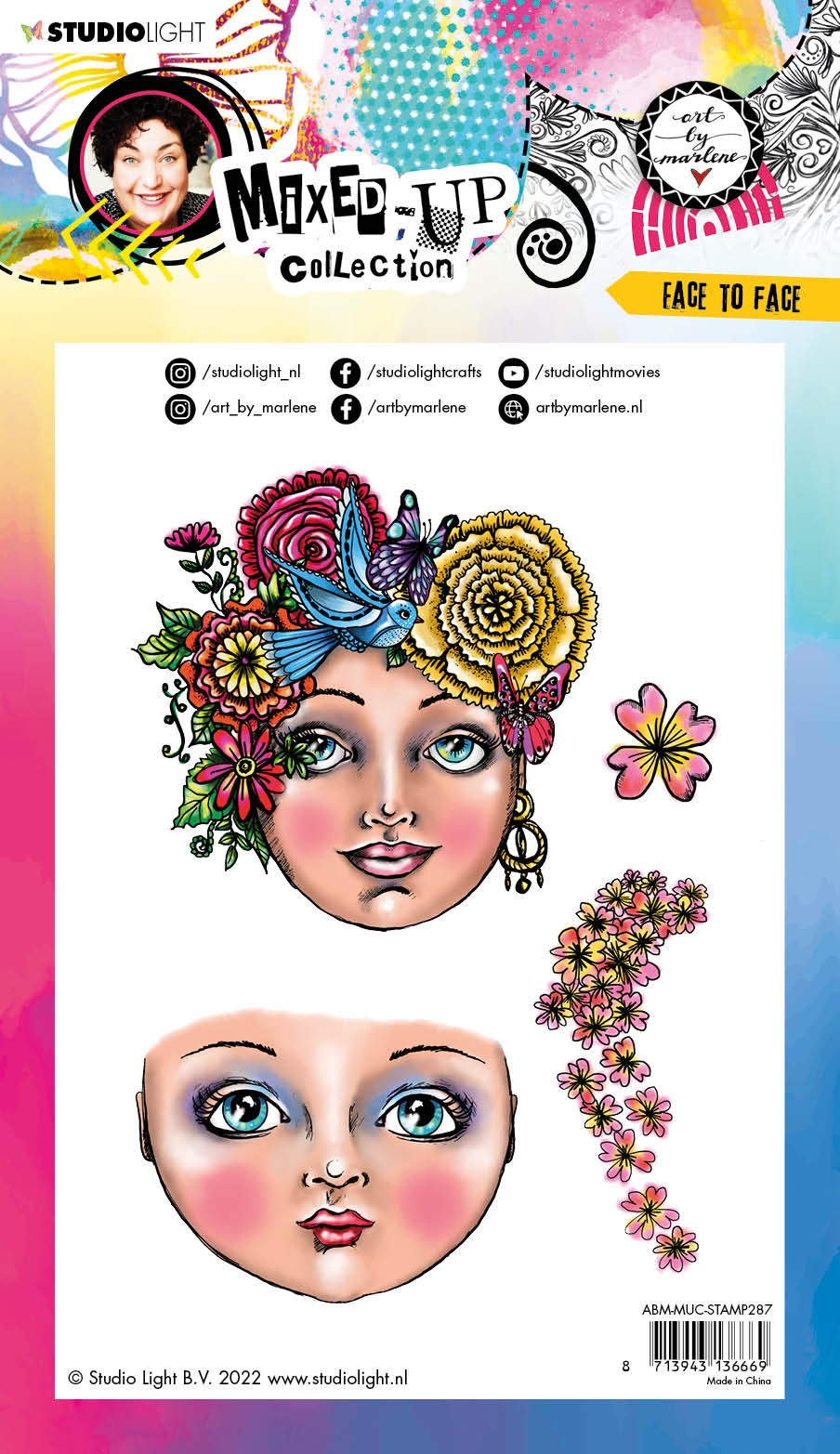 Studio Light ABM Clear Stamp Face To Face Mixed-Up Collection ... Studio Light ABM Clear Stamp Face To Face Mixed-Up Collection ...