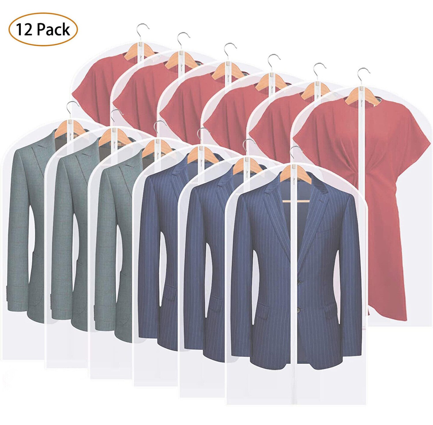 Hanging Clothes Garment Bags for Suit 12 pcs | Michaels