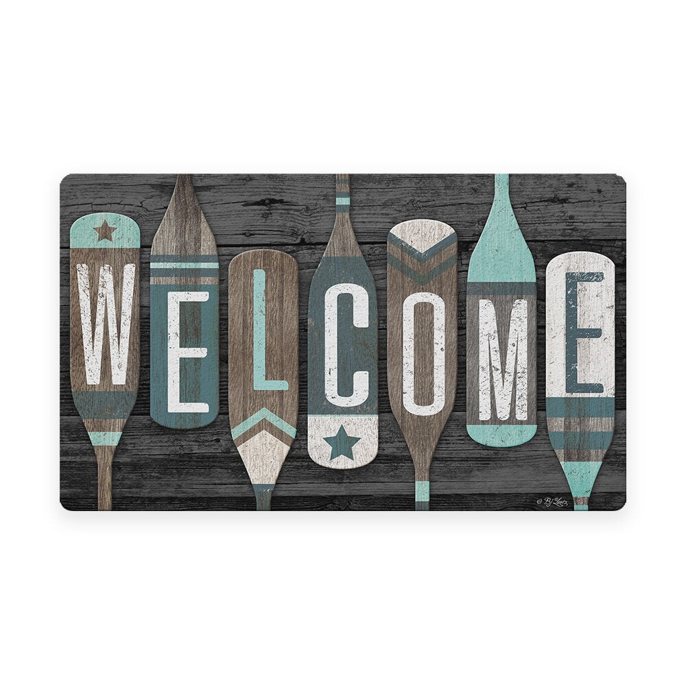 Welcome Paddles Door Mat (18 x 30") | Michaels