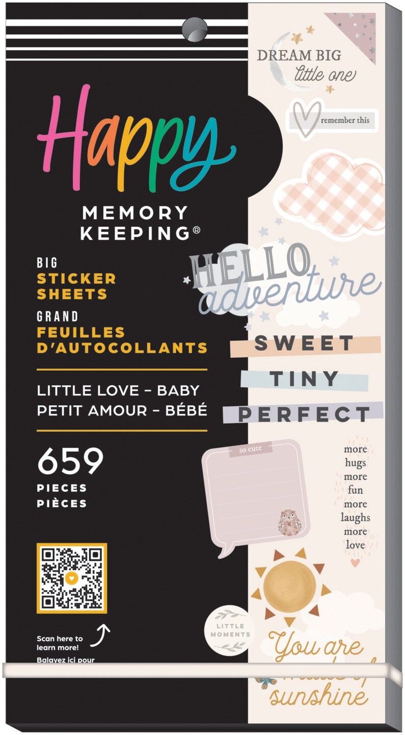 Memory Keeping Sticker Value Pack 30/Sheets-To the Moon & Back | Michaels