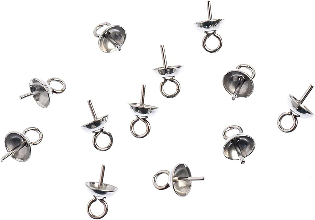 John Bead Stainless Steel Silver Bail Pin with Cup | Michaels